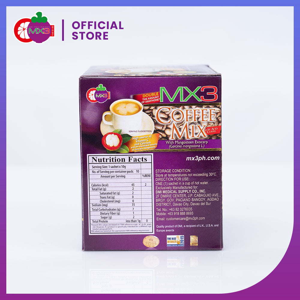 MX3 Coffee Mix - A Healthier Coffee Option - MX3 Supplements PH